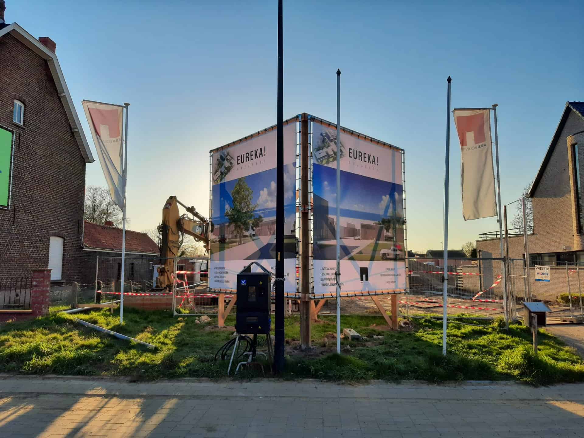 Plaatsing reclameframes - TRS Service